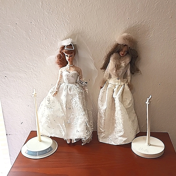 Mattel | Toys | Blushing Bride Barbie Plus One Barbie | Poshmark